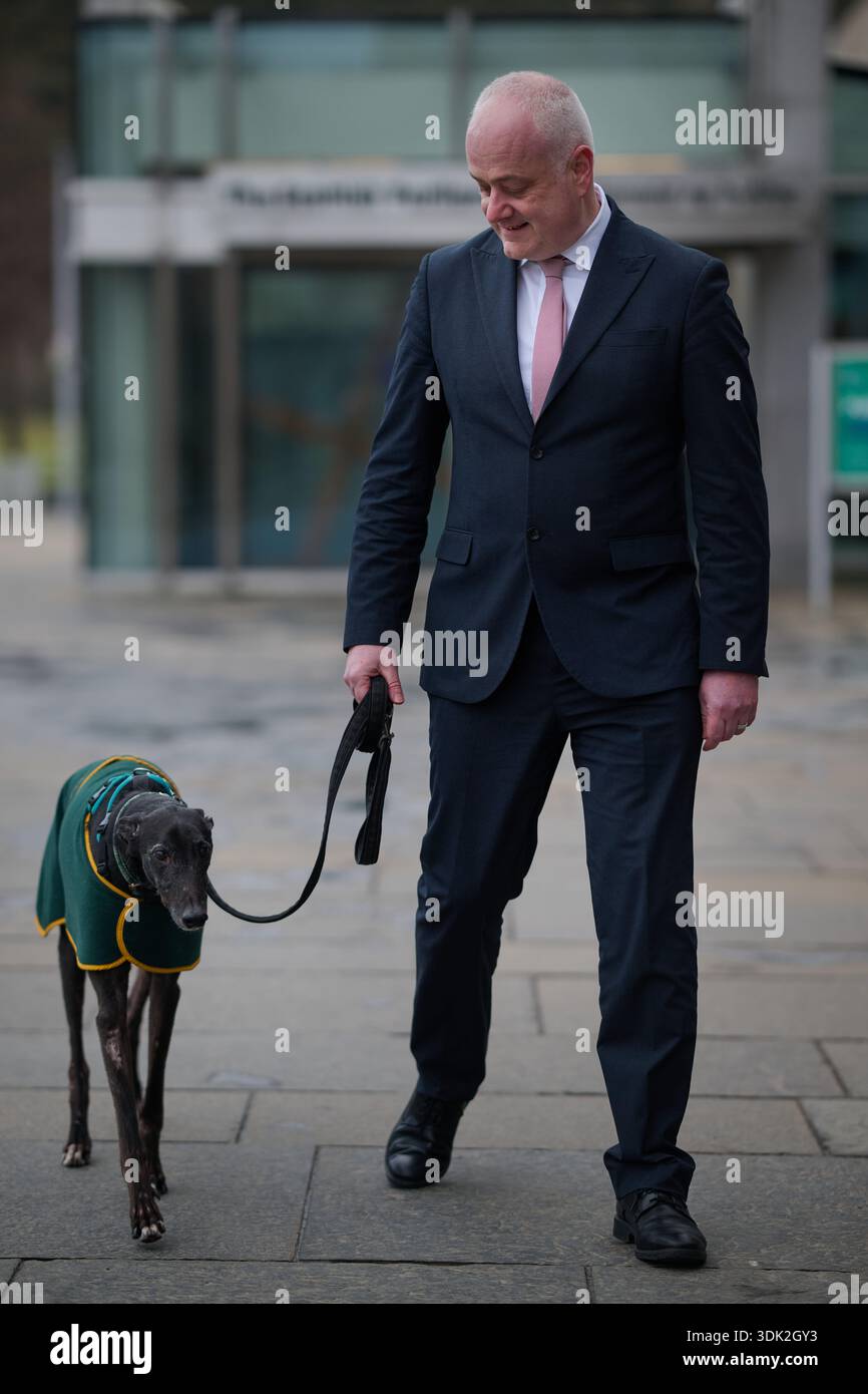 Edinburgh Scotland, UK 29 January 2026. Mark Ruskell MSP at the ...