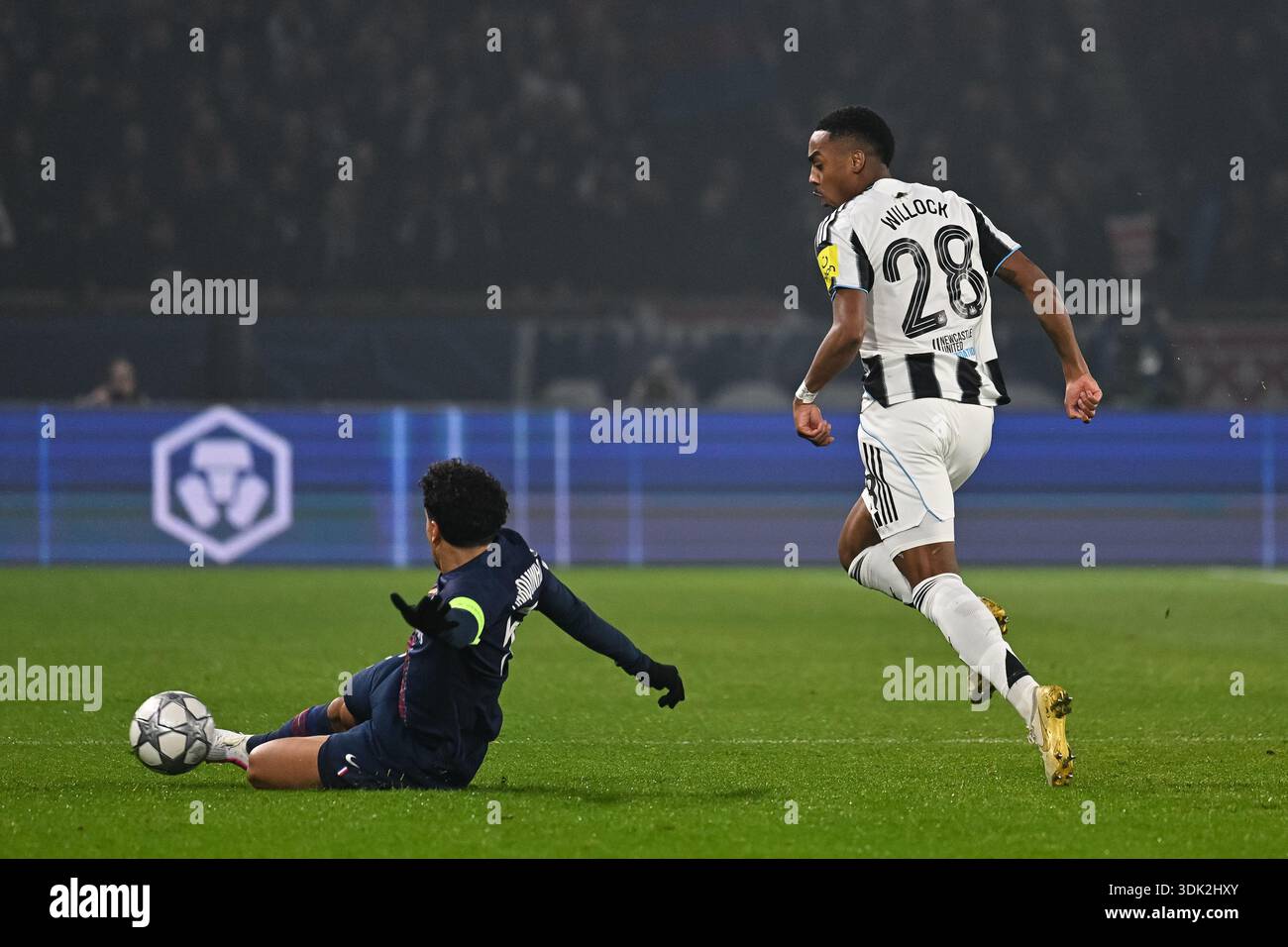 PSG and Newcastle draw in Champions League match at Parc des Princes on ...