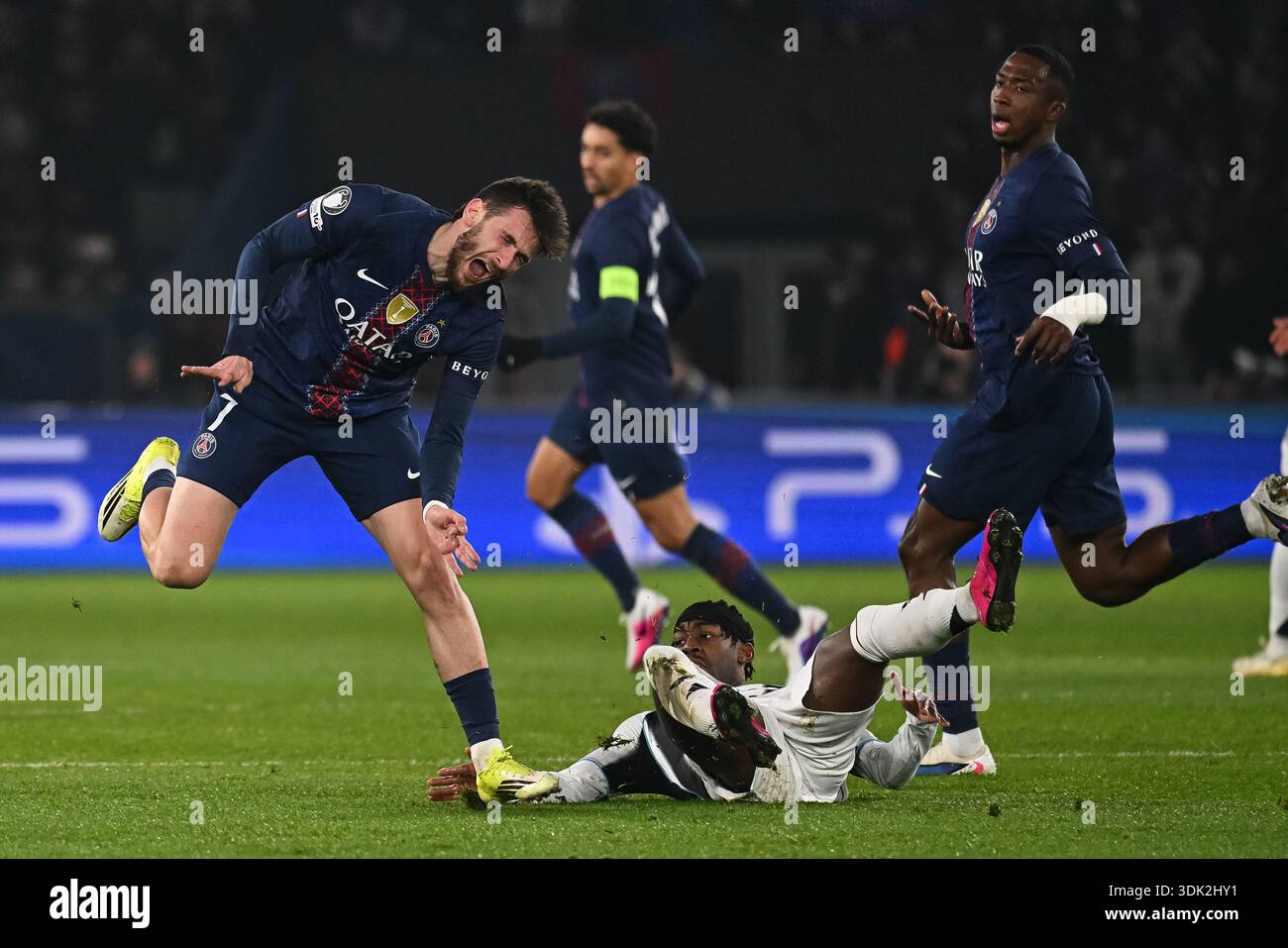 PSG and Newcastle draw in Champions League match at Parc des Princes on ...