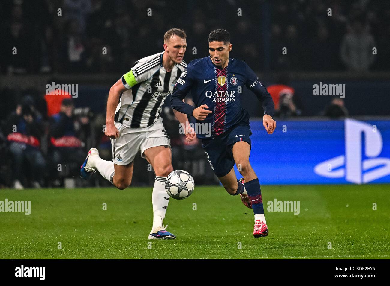 PSG and Newcastle draw in Champions League match at Parc des Princes on ...