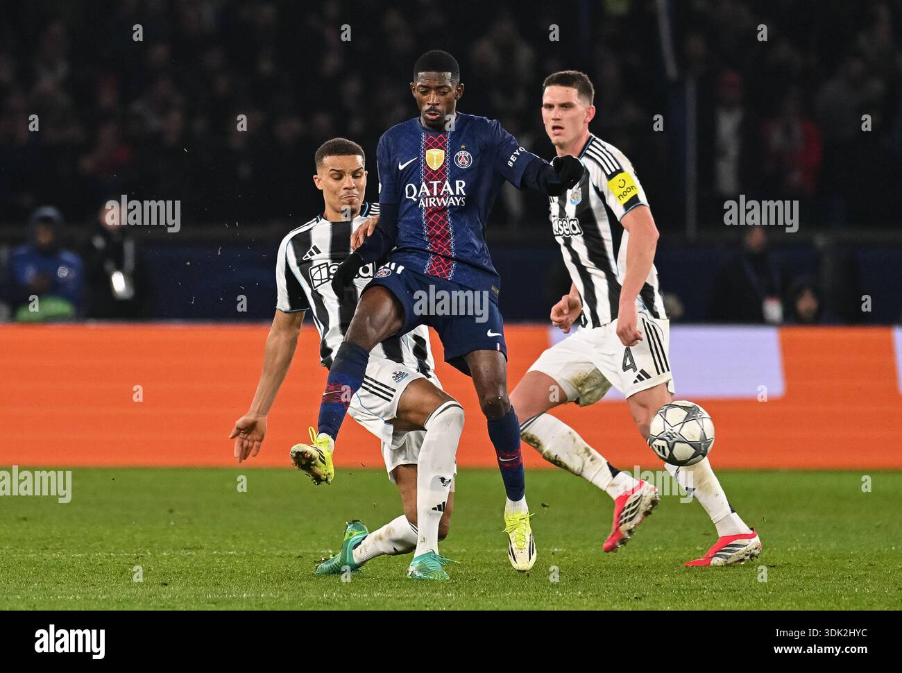 PSG and Newcastle draw in Champions League match at Parc des Princes on ...