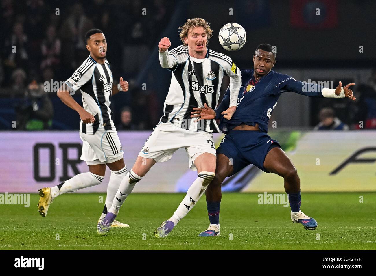 PSG and Newcastle draw in Champions League match at Parc des Princes on ...