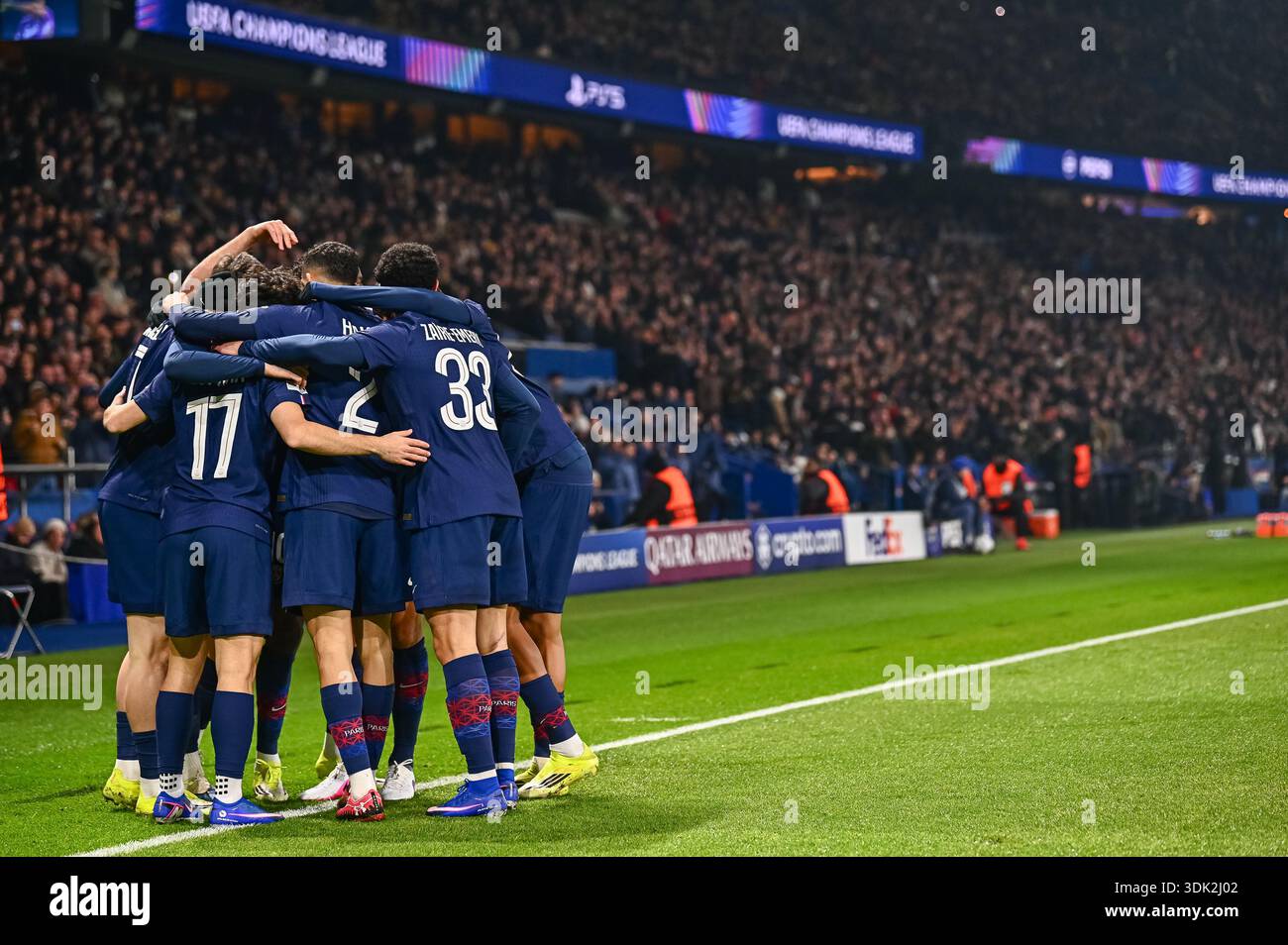 PSG and Newcastle draw in Champions League match at Parc des Princes on ...