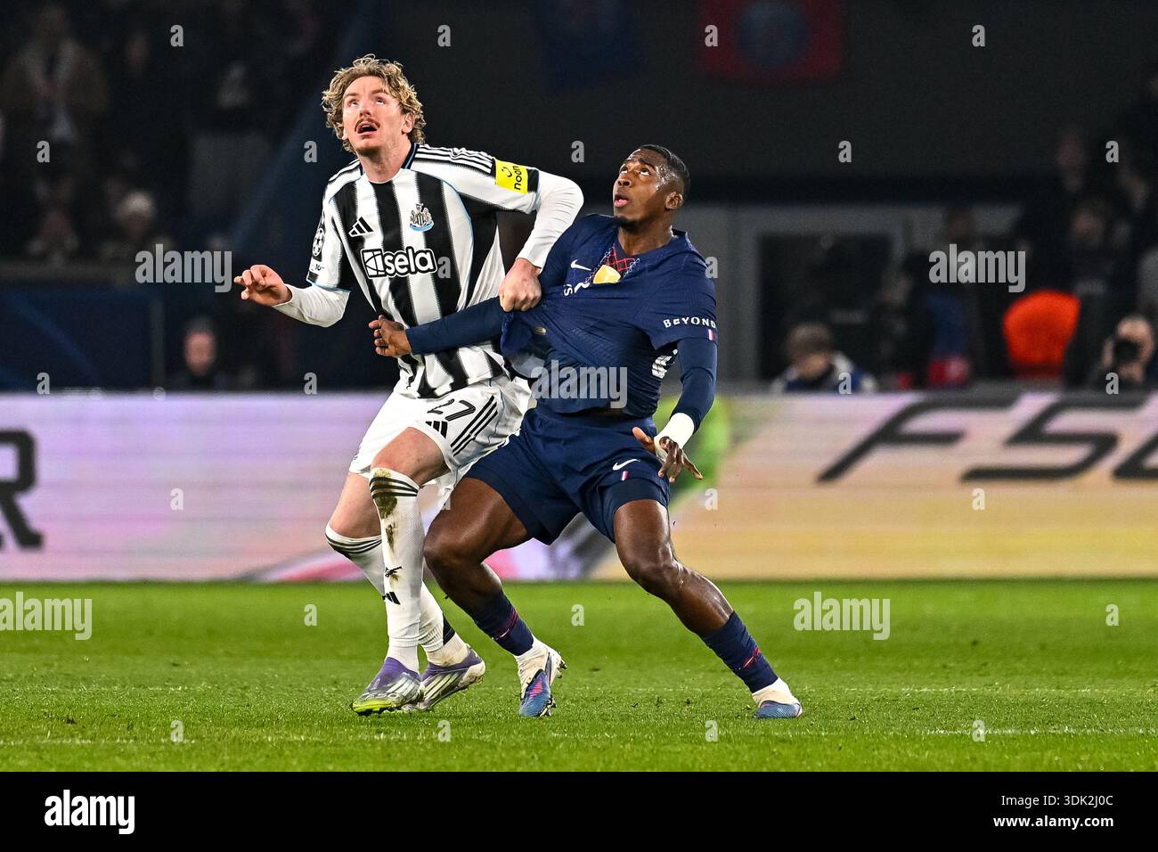 PSG and Newcastle draw in Champions League match at Parc des Princes on ...