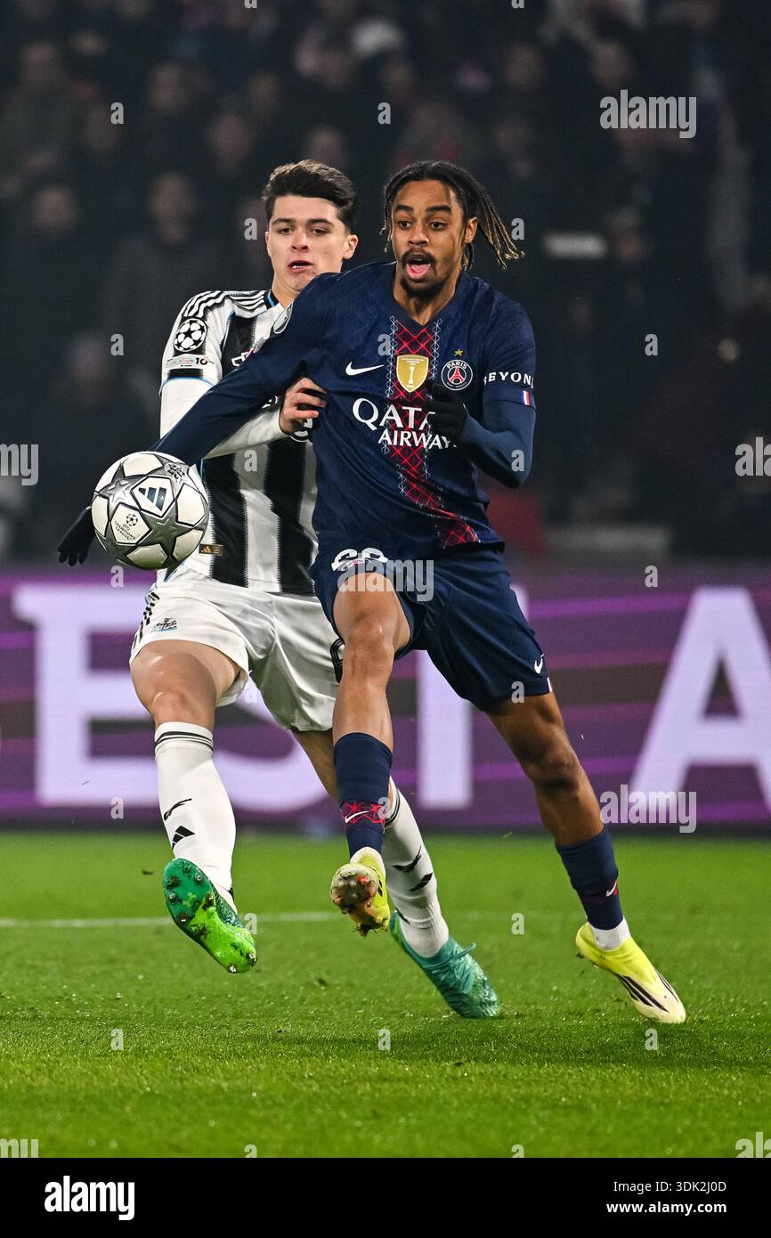 PSG and Newcastle draw in Champions League match at Parc des Princes on ...