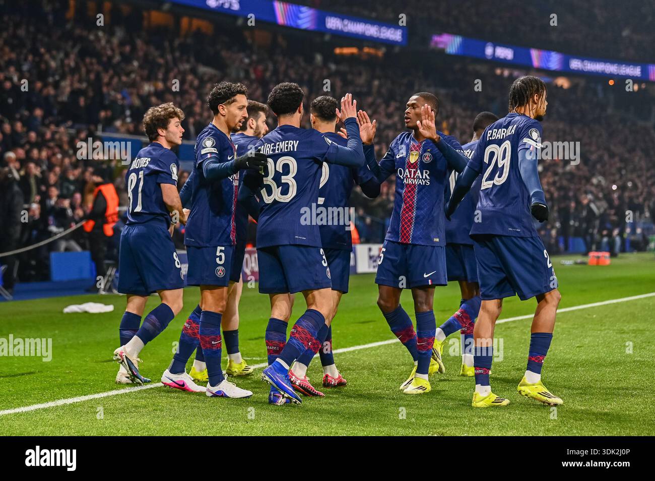 PSG and Newcastle draw in Champions League match at Parc des Princes on ...