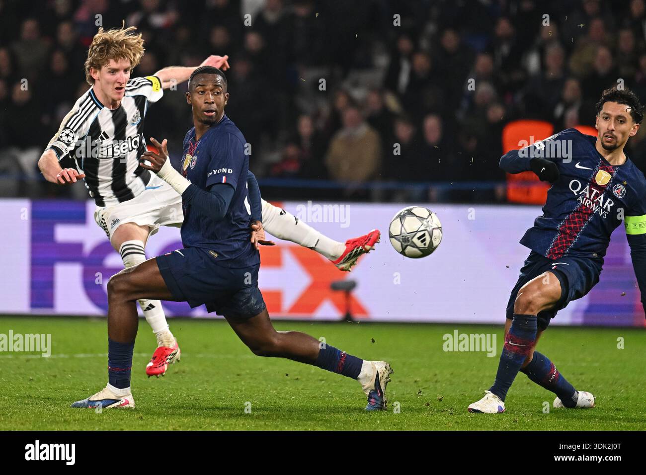 PSG and Newcastle draw in Champions League match at Parc des Princes on ...