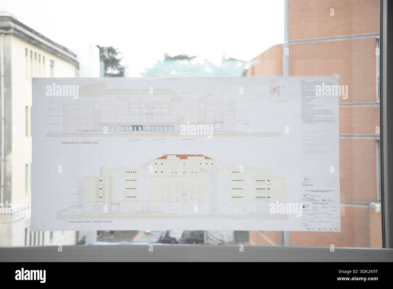 Milan, Niguarda Hospital, Inauguration and ribbon-cutting ceremony of ...