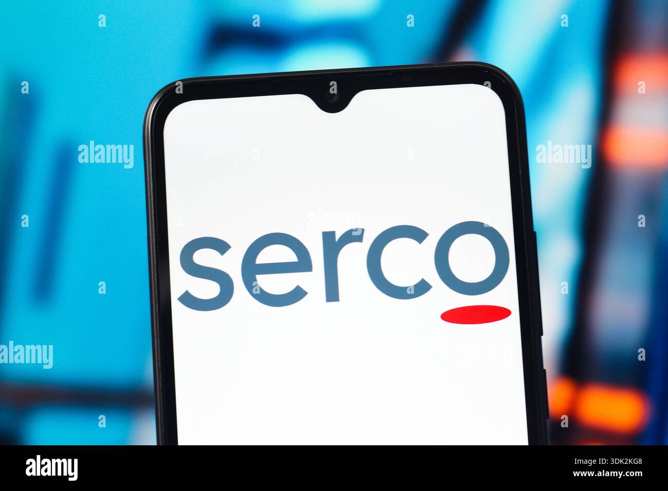 January 29, 2026, Canada: In this photo illustration, the Serco Group ...