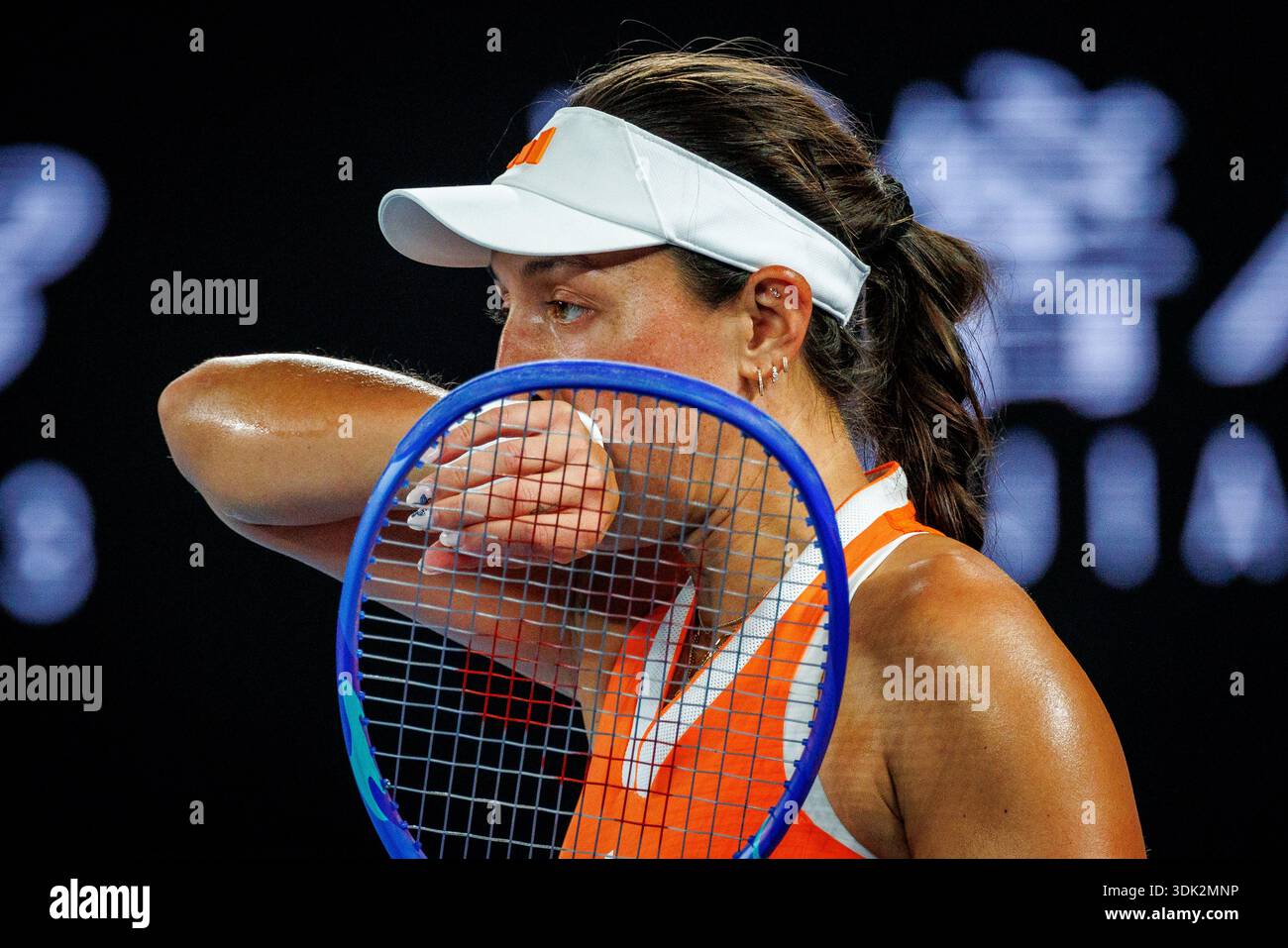 USA’s Jessica Pegula during a Women’s Singles Semi Final match against ...