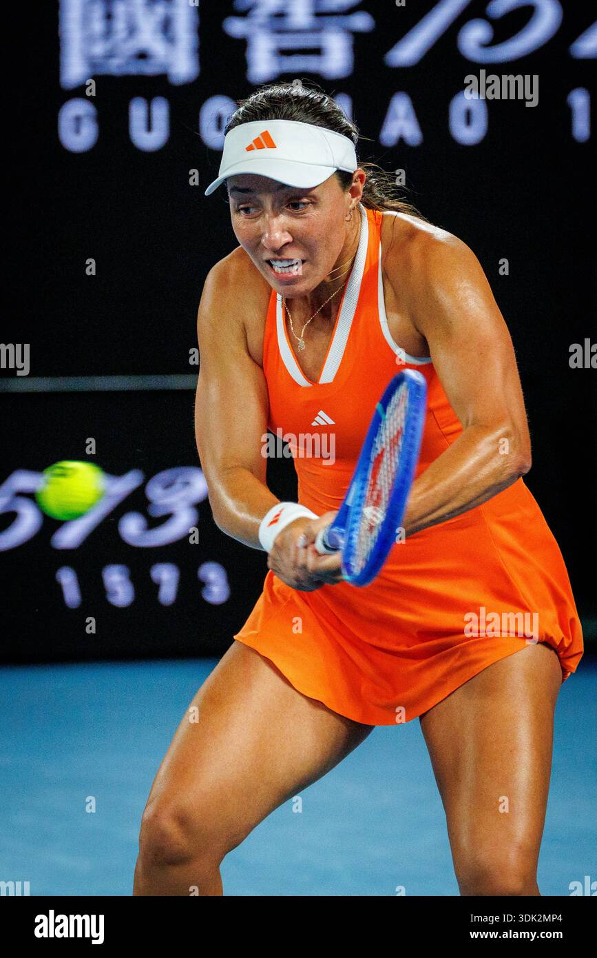 USA’s Jessica Pegula during a Women’s Singles Semi Final match against ...