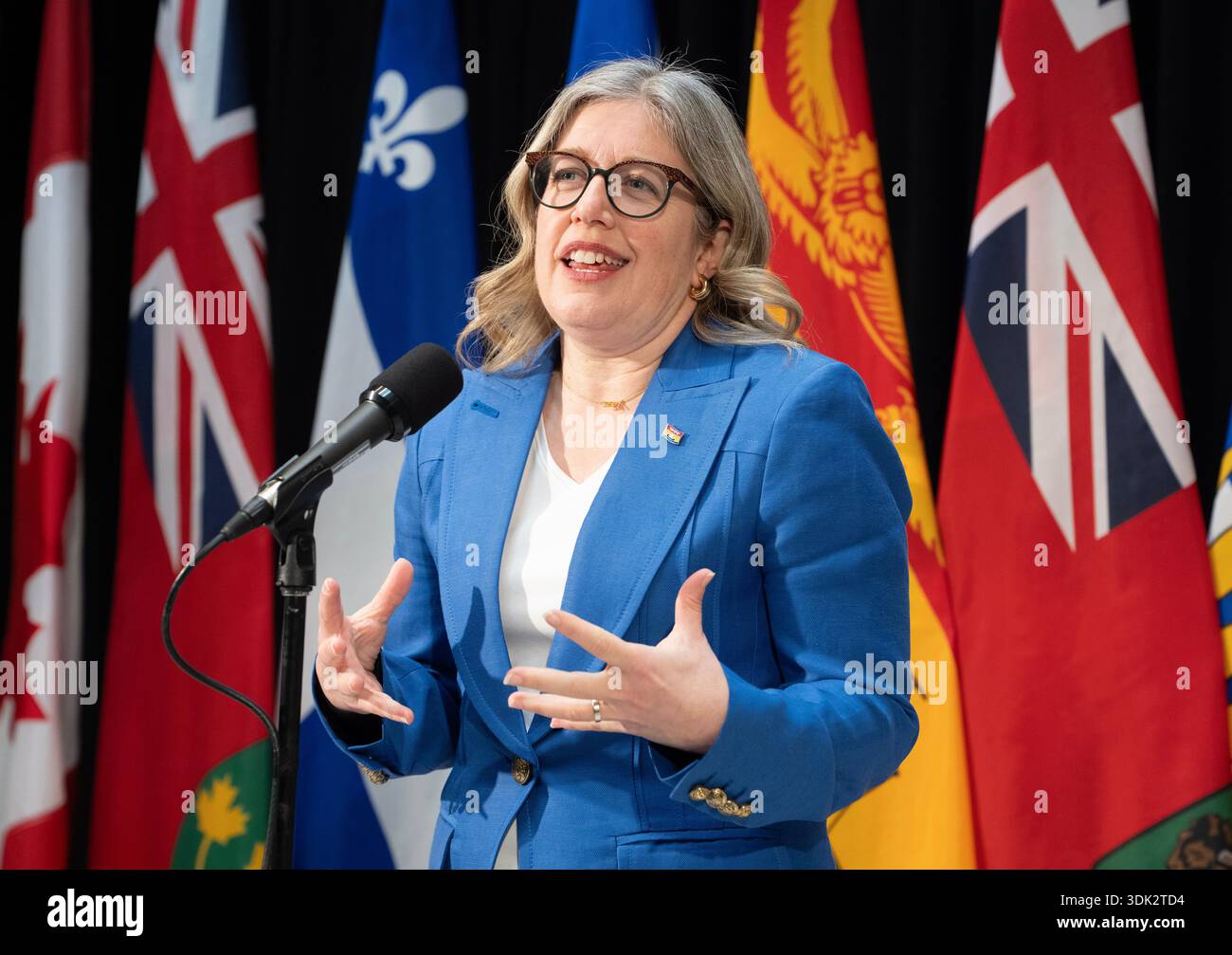 Ottawa, Canada. 29th Jan, 2026. New Brunswick Premier Susan Holt speaks ...