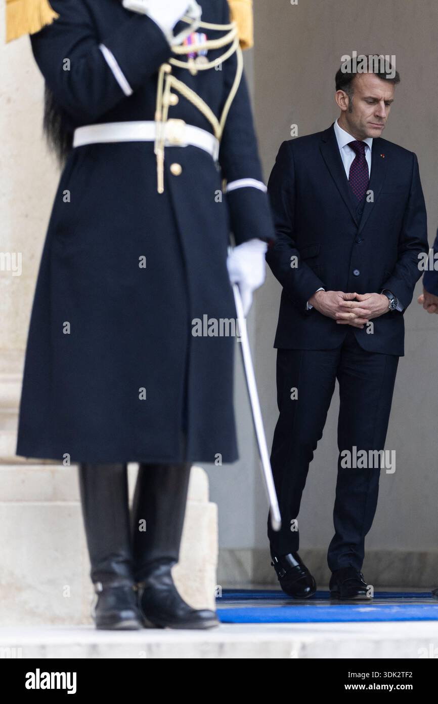 Emmanuel Macron welcomes Robert Fico, Prime Minister of the Slovak ...