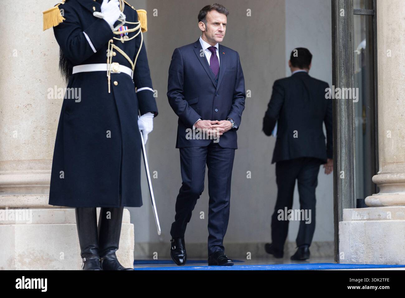 Emmanuel Macron welcomes Robert Fico, Prime Minister of the Slovak ...