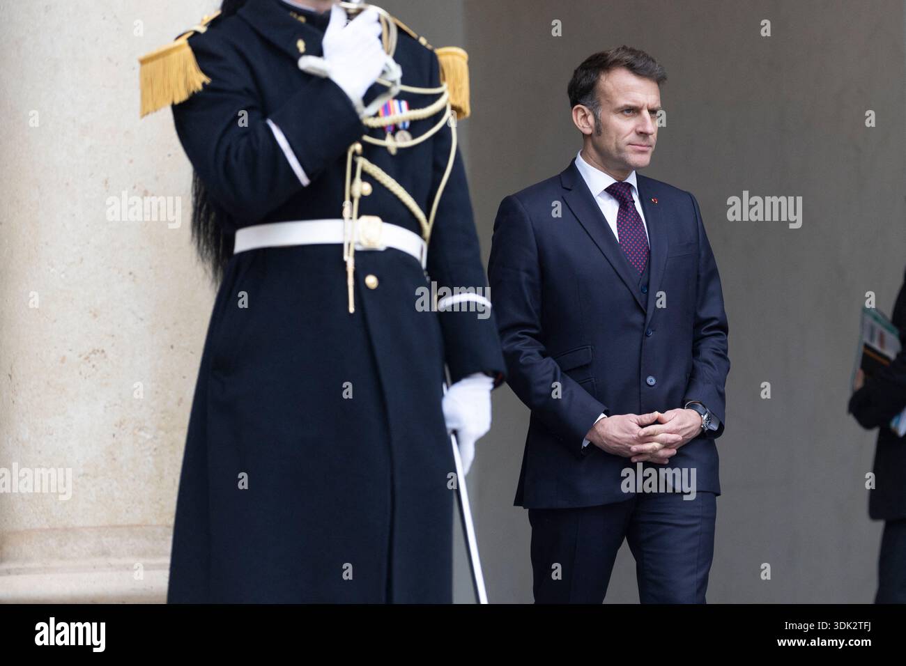 Emmanuel Macron welcomes Robert Fico, Prime Minister of the Slovak ...