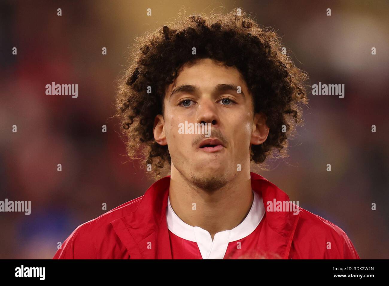 Maghnes Akliouche of As Monaco Fc looks on during the UEFA Champions ...