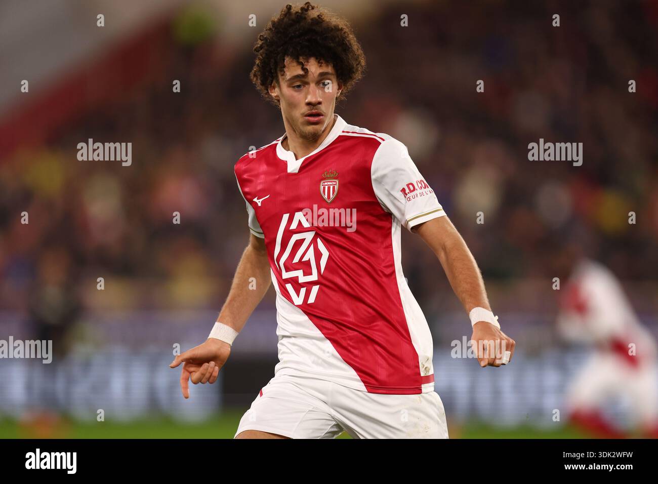 Maghnes Akliouche of As Monaco Fc looks on during the UEFA Champions ...