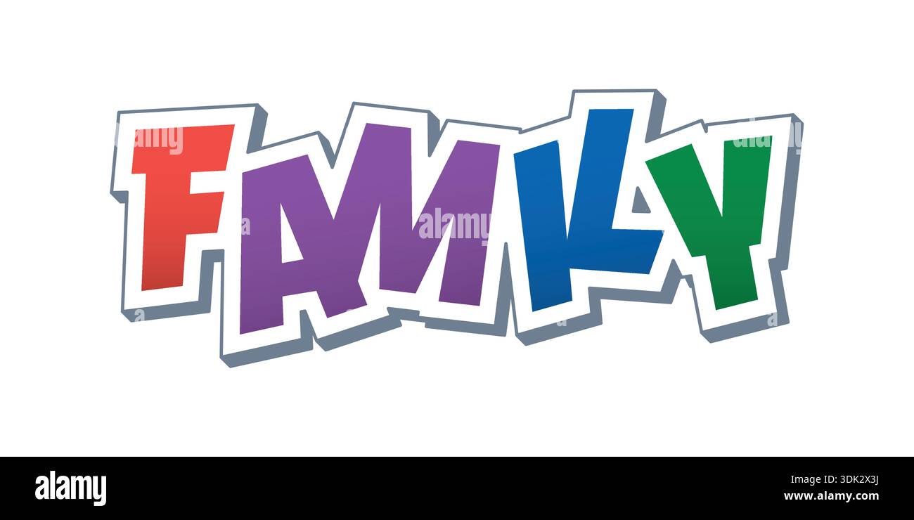 Happy family icon simple Stock Vector Images - Alamy