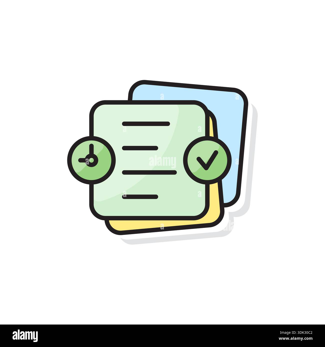 Daily mark Stock Vector Images - Alamy