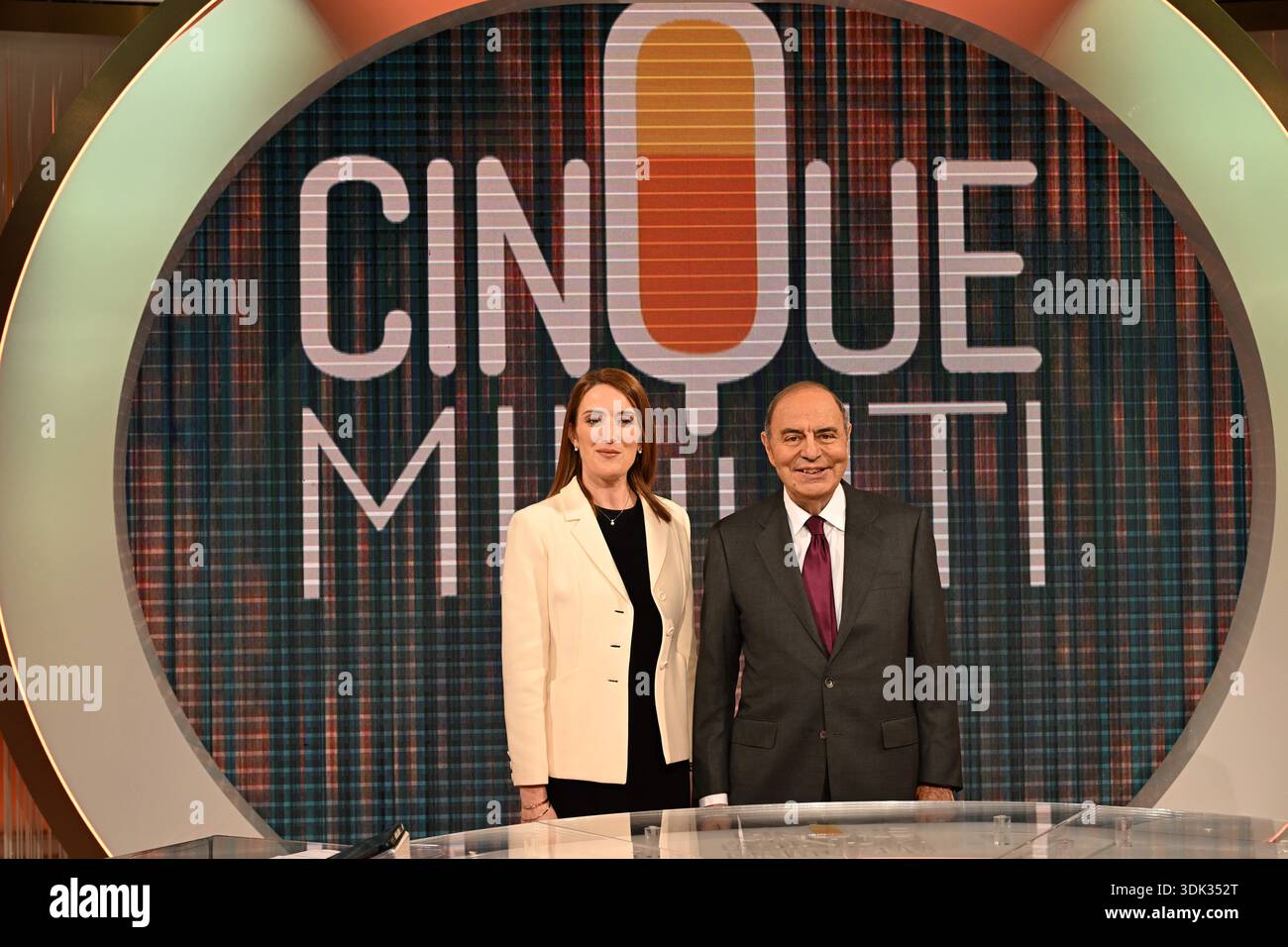 Rome: Rai Studios on Via Teulada. Five minutes with Roberta Metsola. In ...