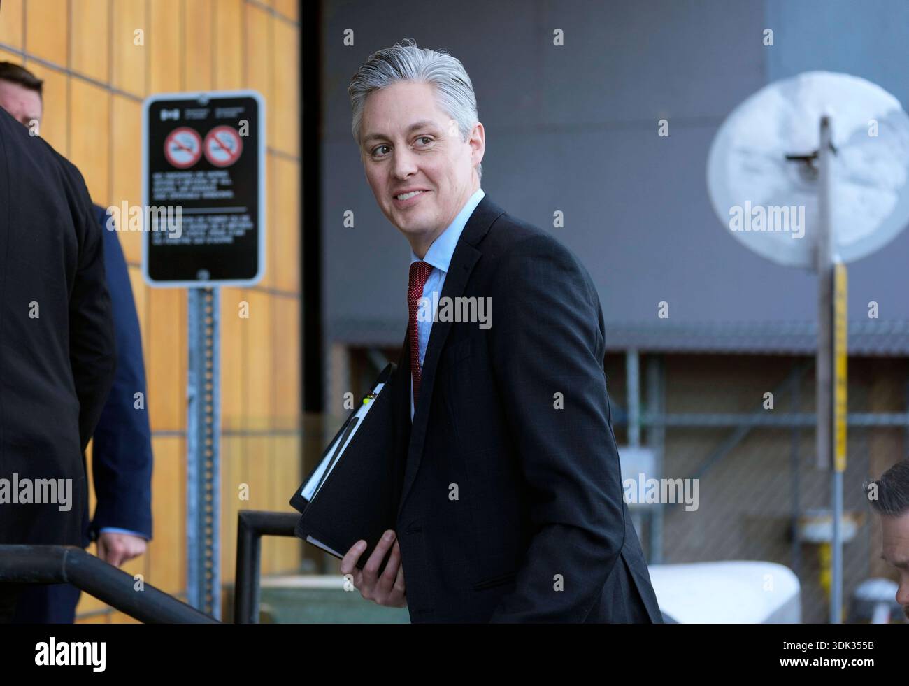 Premier of Northwest Territories R.J. Simpson arrives for a First ...