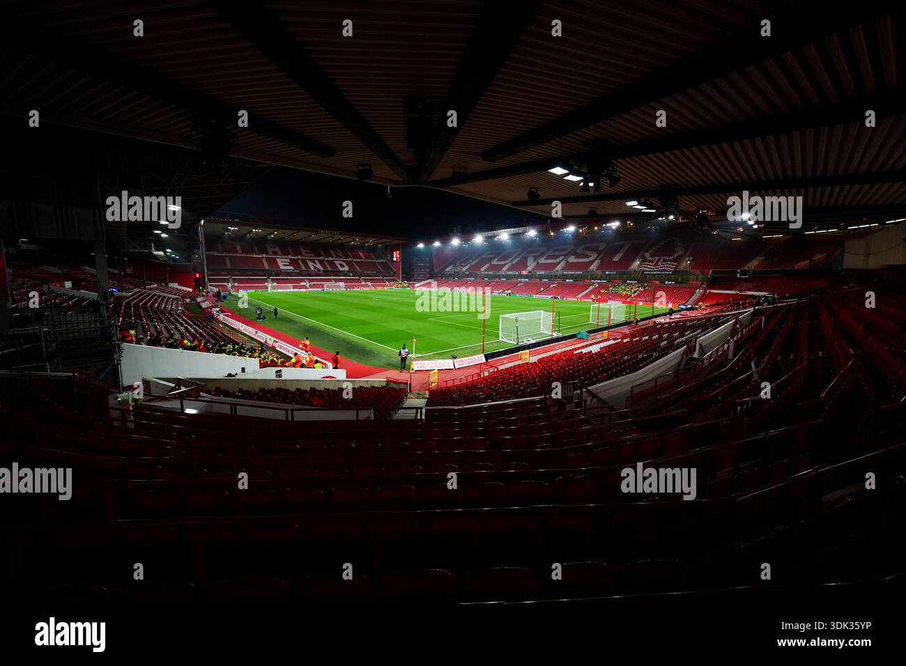 A general view of the City Ground, home of Nottingham Forest. Picture ...