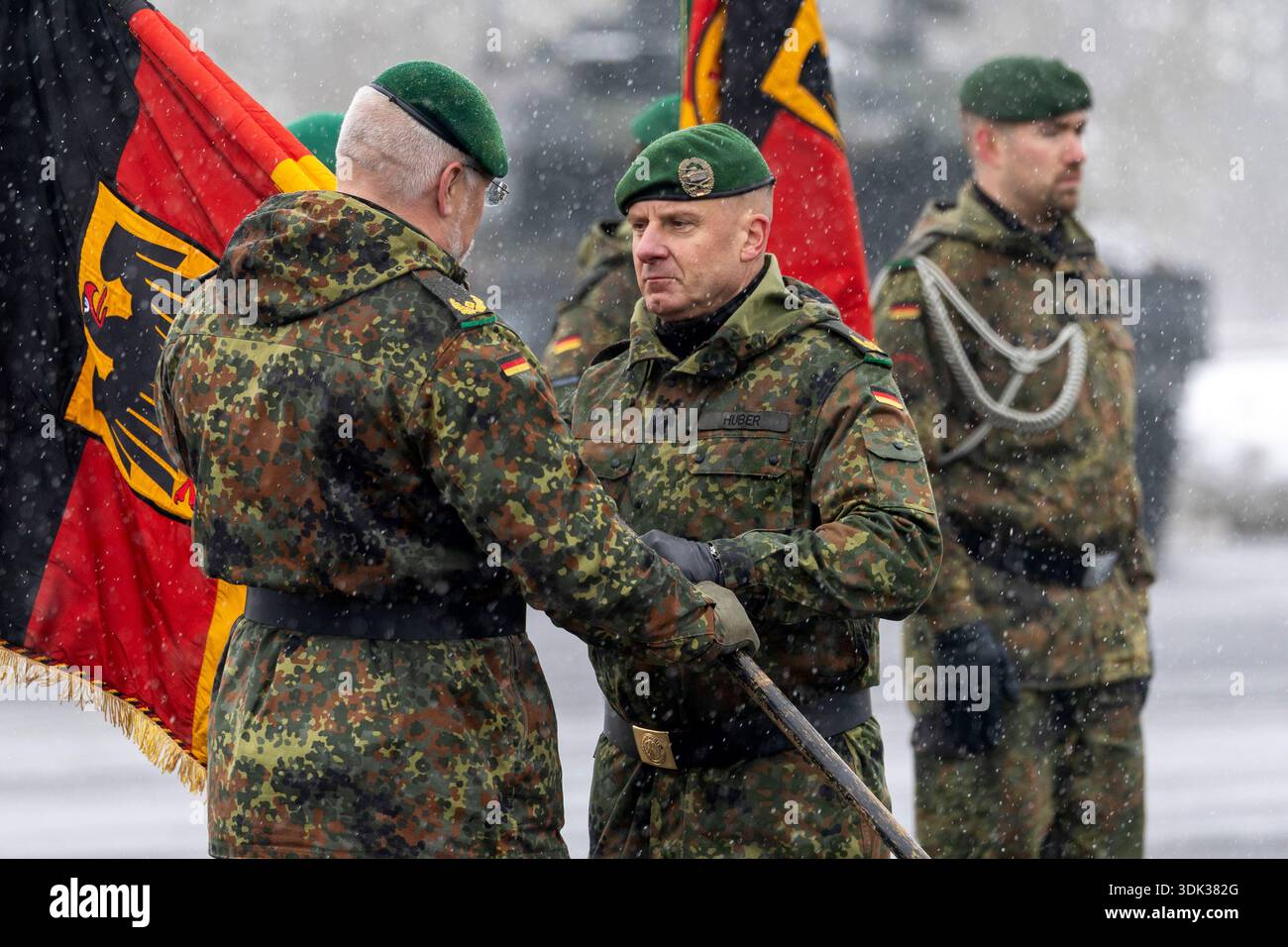 29 January 2026, Bavaria, Veitshöchheim: Brigadier General Stephan ...