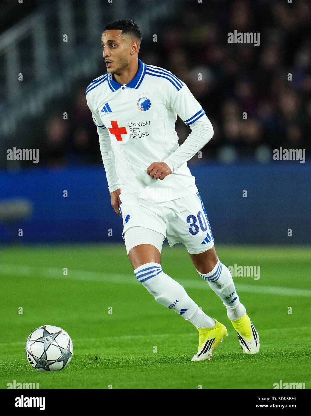 Elias Achouri of FC Copenhague during the UEFA Champions League match ...