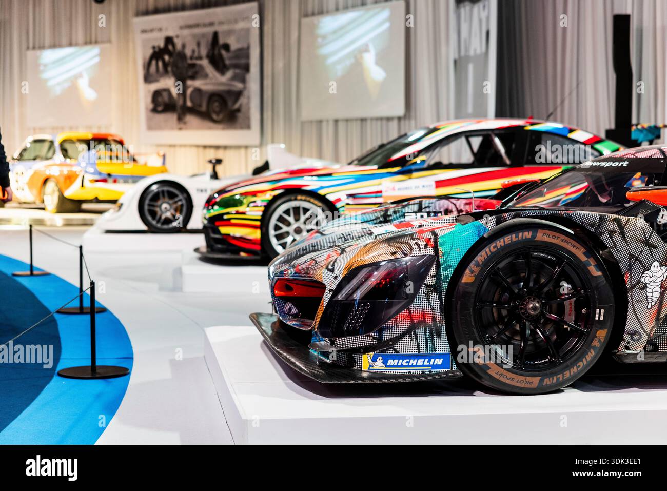 Stand BWM ART CAR during the Retromobile motorshow 2026 at the Paris ...