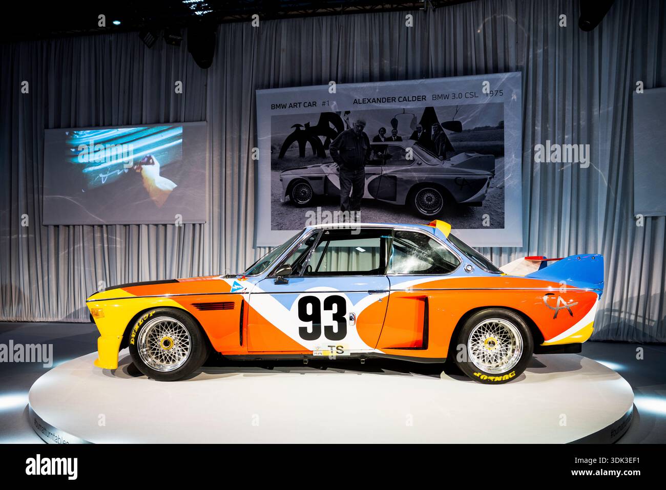 Stand BWM ART CAR during the Retromobile motorshow 2026 at the Paris ...
