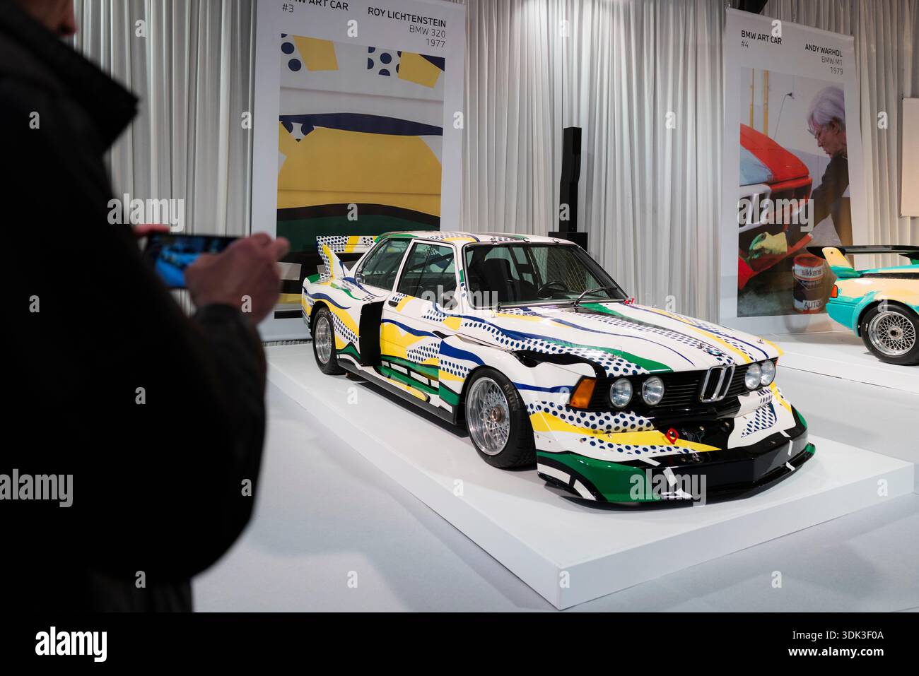 Stand BWM ART CAR during the Retromobile motorshow 2026 at the Paris ...
