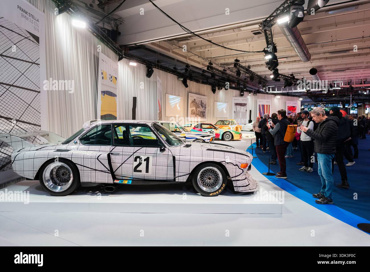 Stand BWM ART CAR during the Retromobile motorshow 2026 at the Paris ...