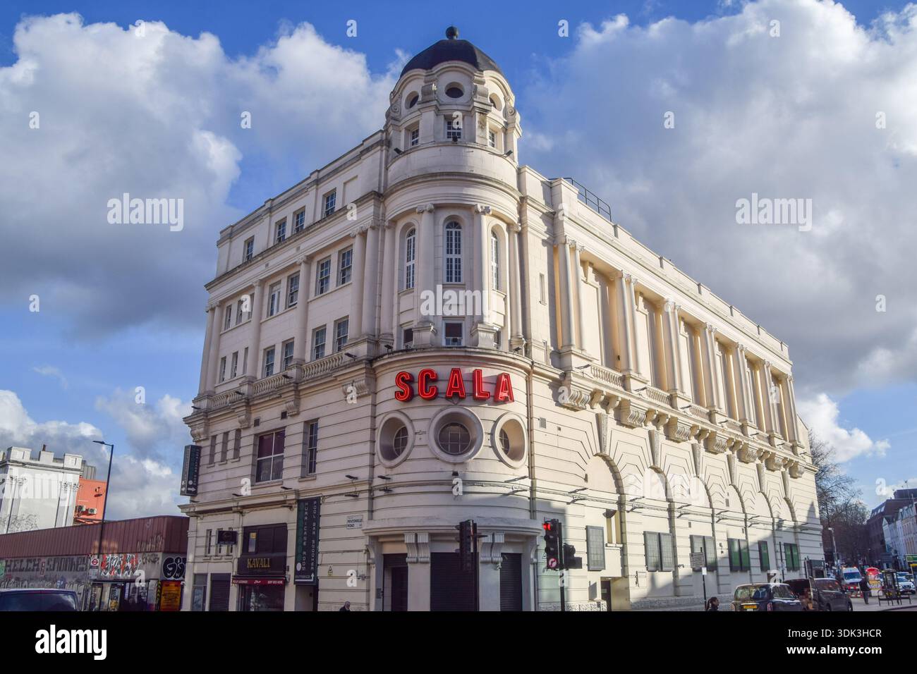London, UK. 28th January 2026. Exterior daytime view of Scala live ...