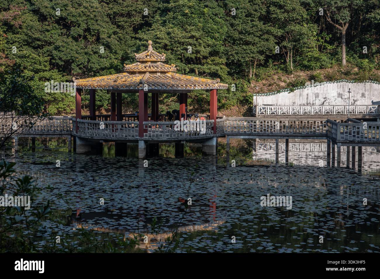 The Lung tsai NG yuen secret garden on Lantau island, in Hong Kong ...