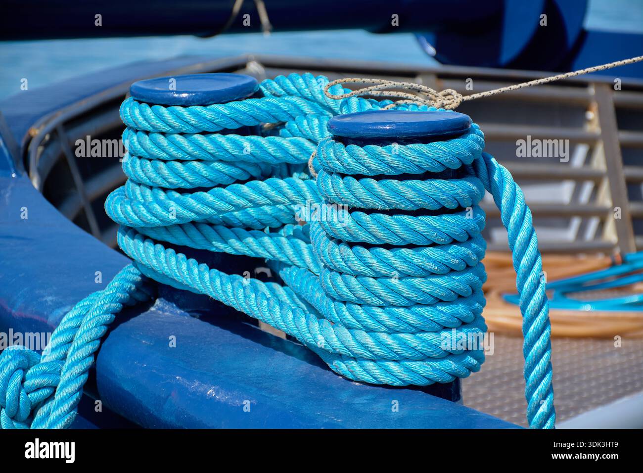 Secured in ropes hi-res stock photography and images - Alamy