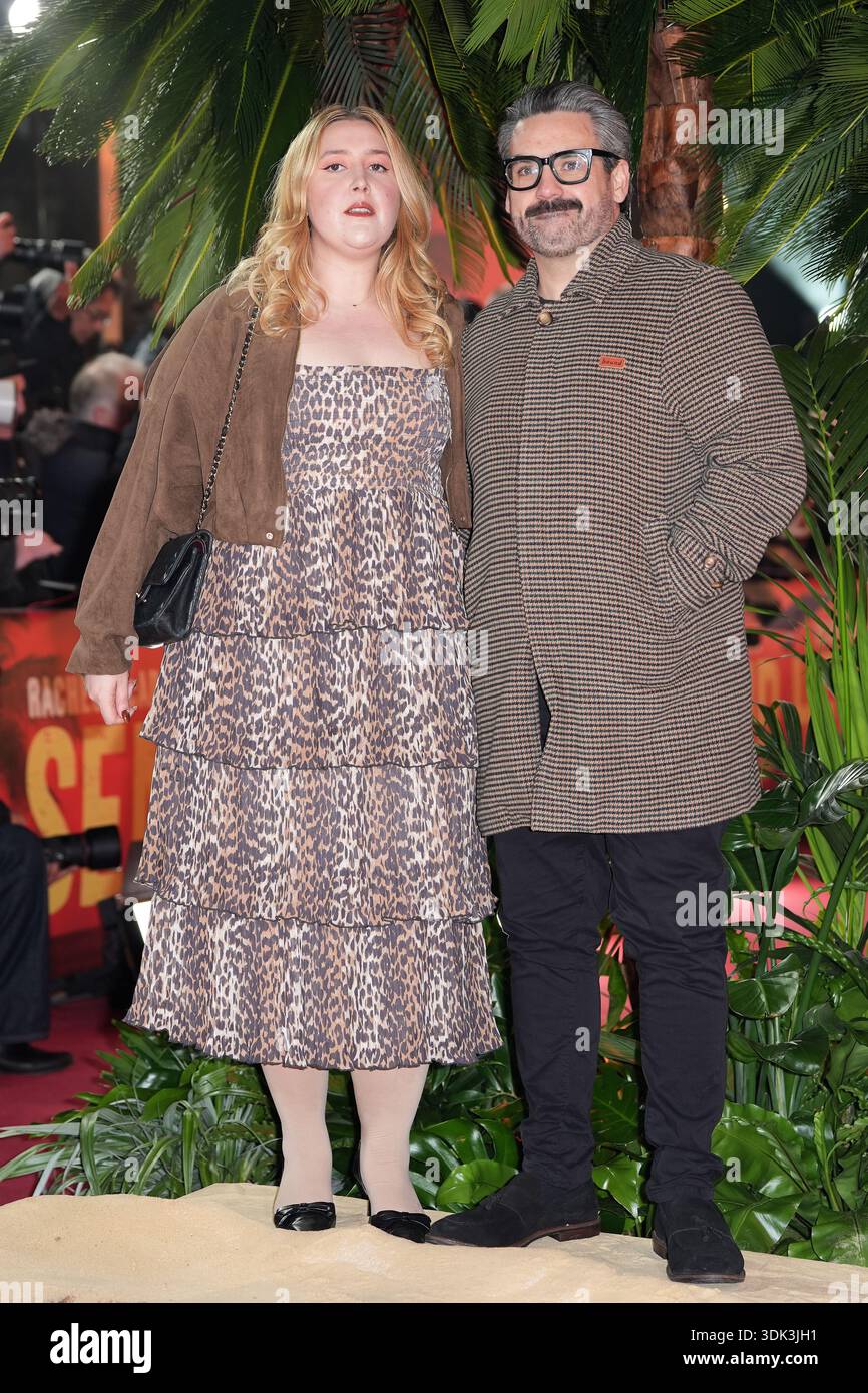Honey Ross and Gav Murphy attending the UK premiere of Send Help at ...