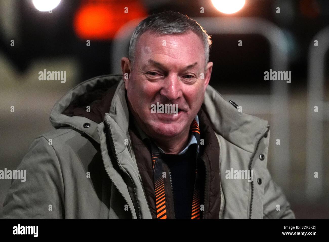 Utrecht manager Ron Jans arrives ahead of the UEFA Europa League match ...