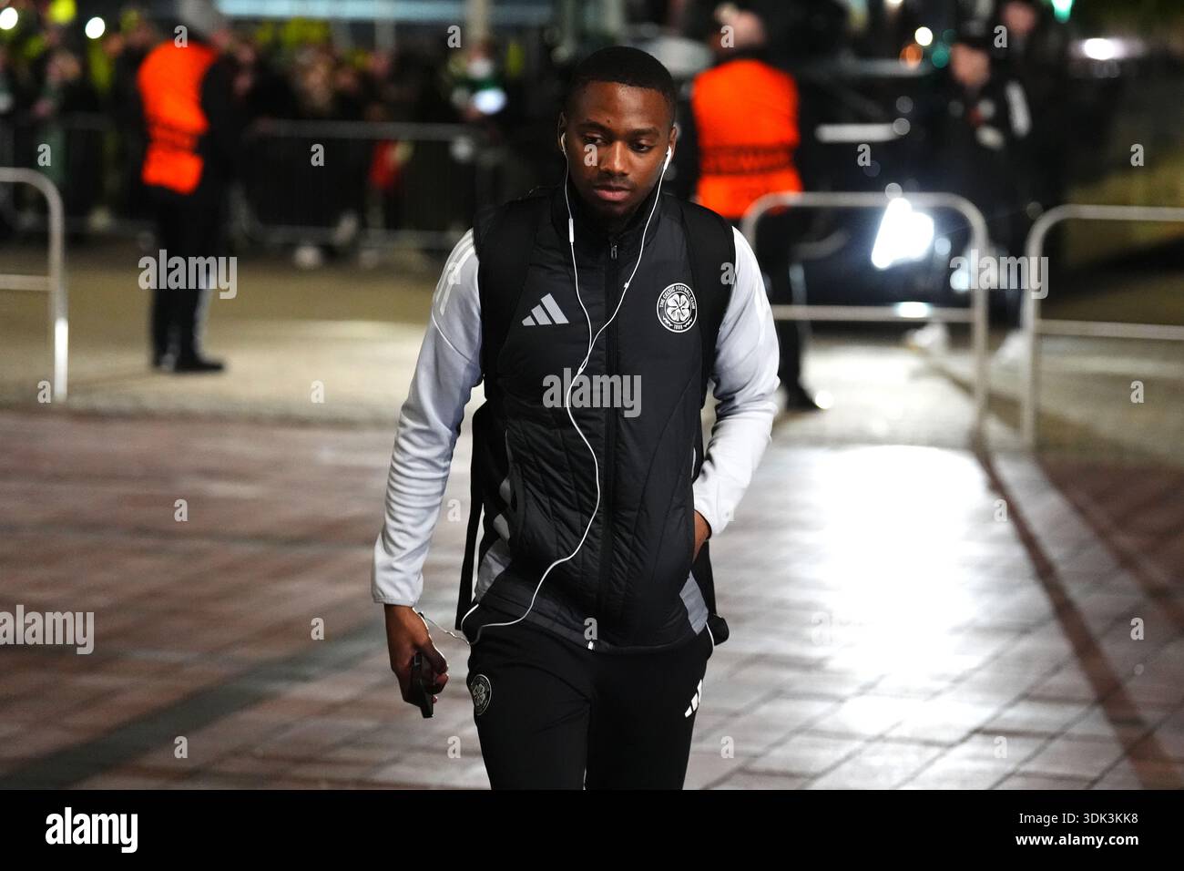 Celtic's Michel-Ange Balikwisha arrives ahead of the UEFA Europa League ...
