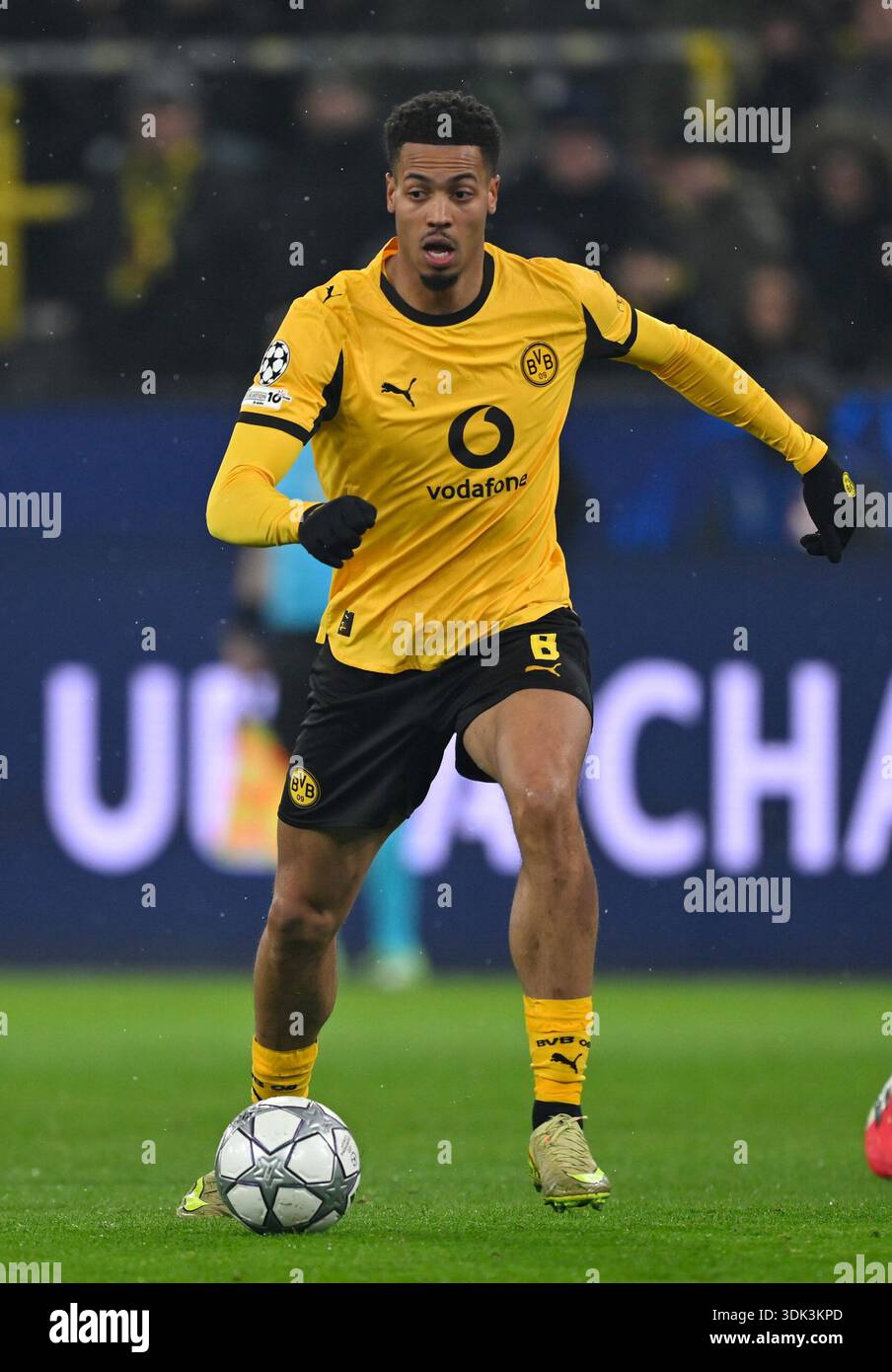 Felix Nmecha (Dortmund) Dortmund, January 28, 2026, Football, UEFA ...