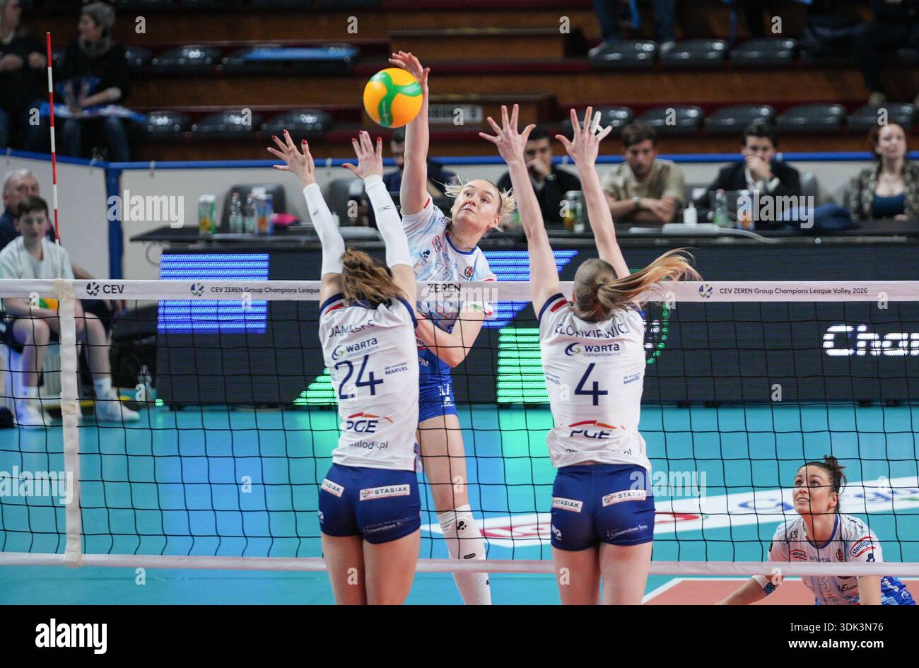 Tatiana Tolok (Igor Gorgonzola Novara) during Igor Gorgonzola Novara vs ...