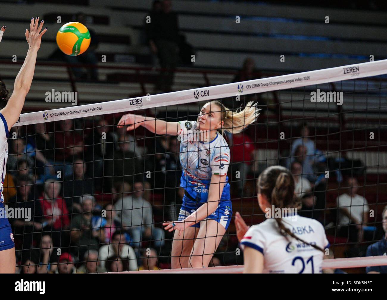 Tatiana Tolok (Igor Gorgonzola Novara) during Igor Gorgonzola Novara vs ...