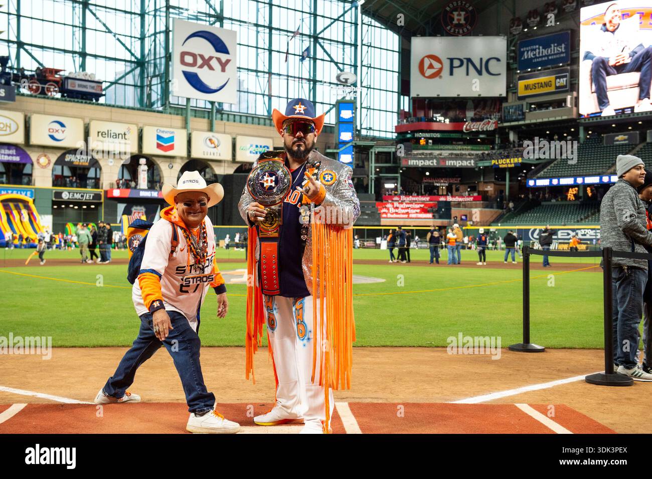 Houston, TX USA; The Houston Astros held their annual FanFest on ...