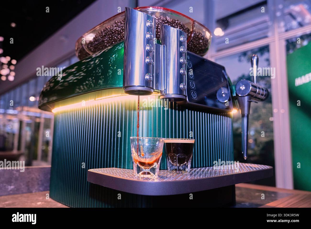 The Mastrena 3 espresso machine, a next-generation machine that will ...