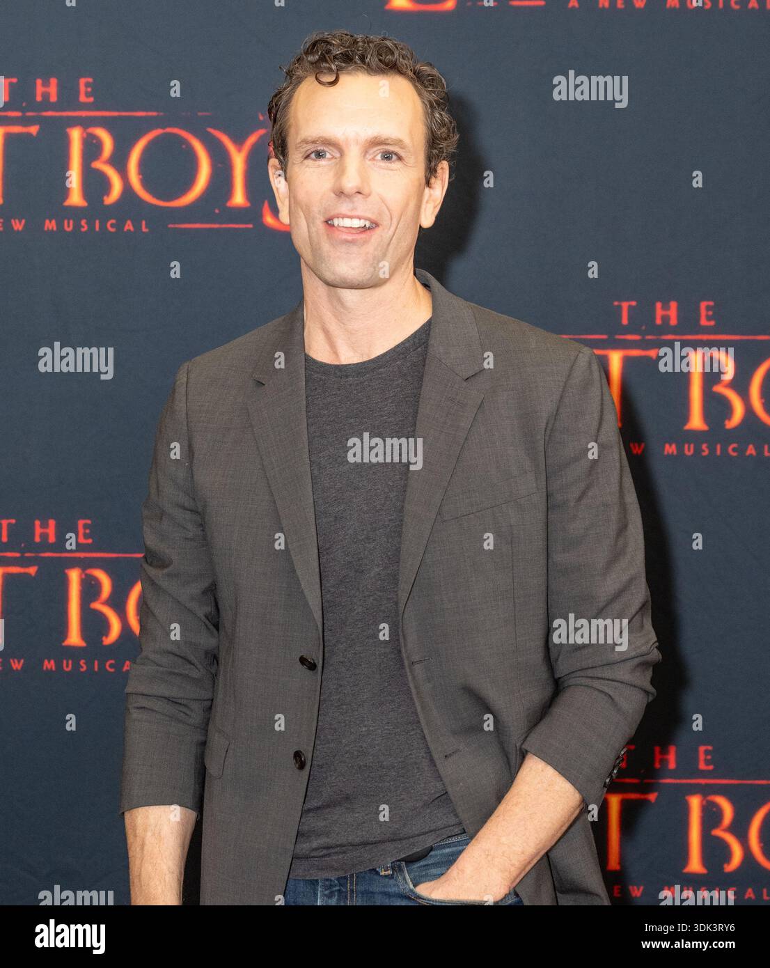 Paul Alexander Nolan of Broadway musical 'The Lost Boys' attends press ...