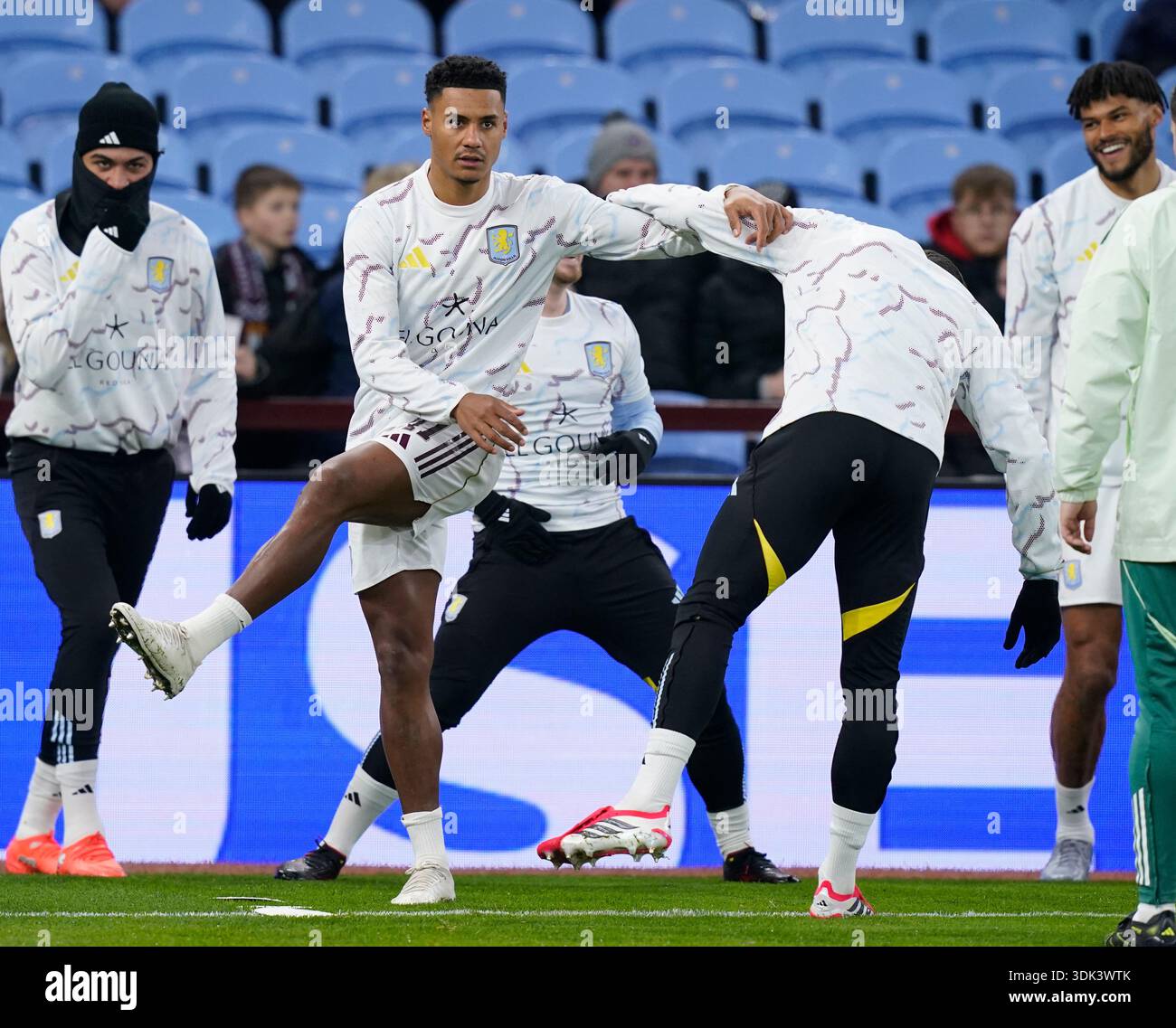 Birmingham, England, 29th January 2026. Ollie Watkins of Aston Villa ...