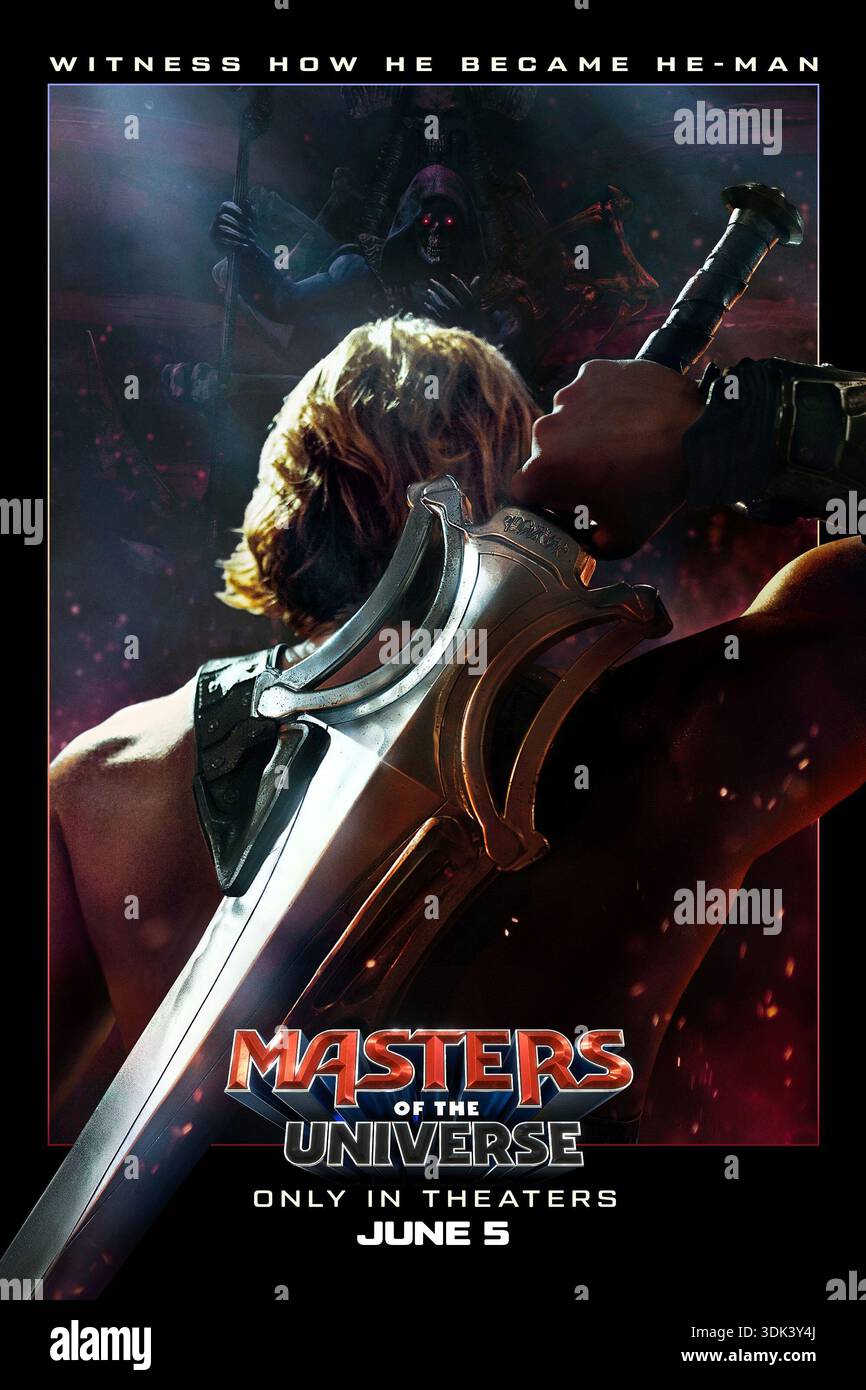 Masters of the Universe 2026 poster Stock Photo - Alamy