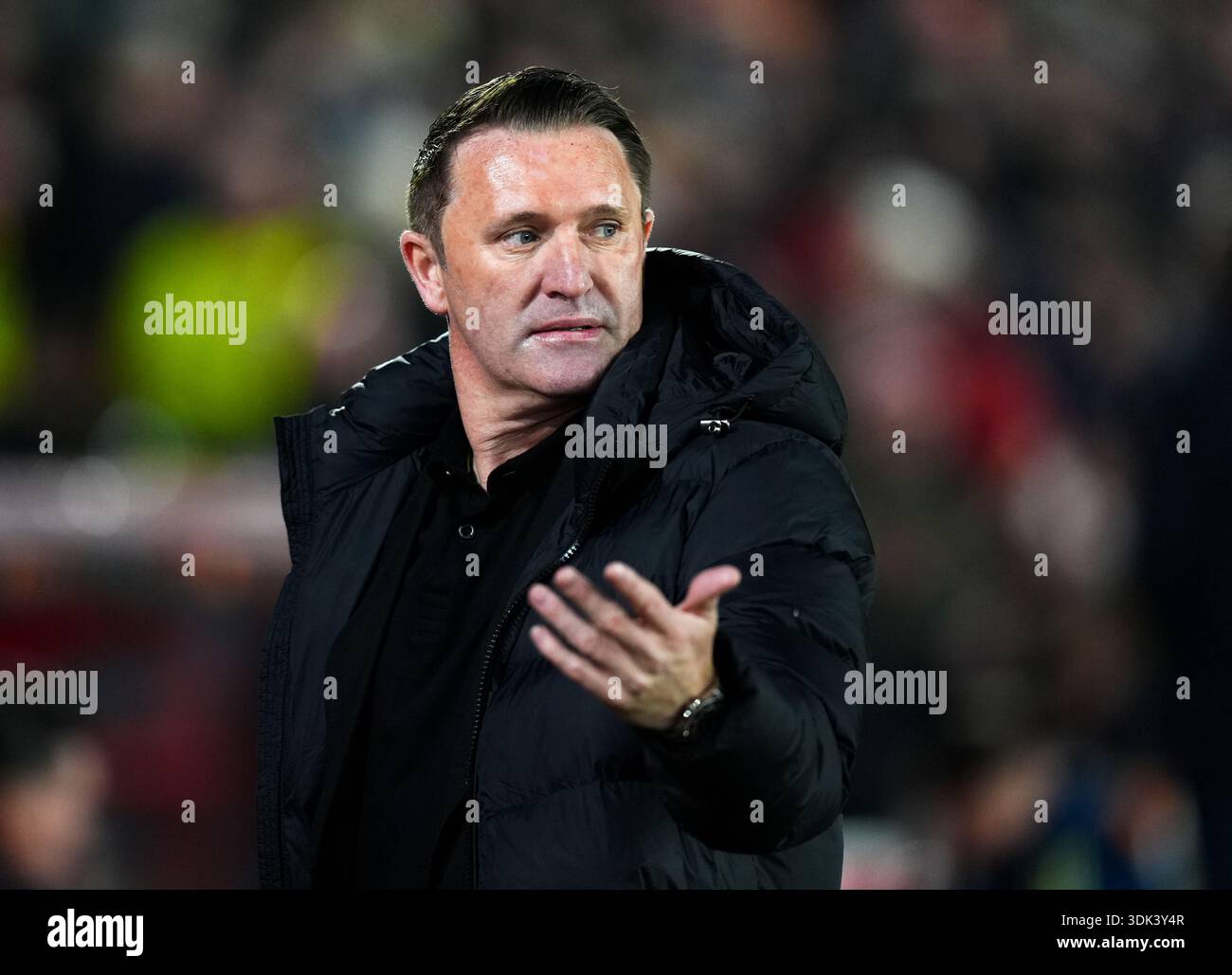 Ferencvaros head coach Robbie Keane ahead of the UEFA Europa League ...