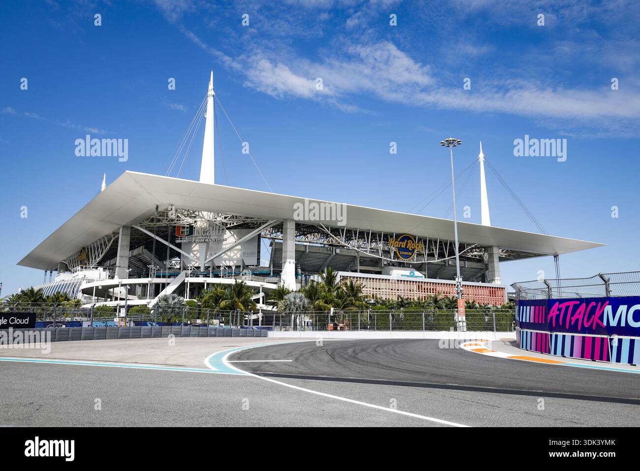 Illustration, Stadium during the Miami ePrix, 3rd round of the 2025-26 ...