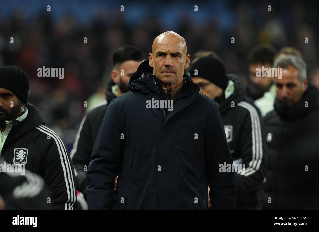 RB Salzburg manger Thomas Letsch before the UEFA Europa League match at ...
