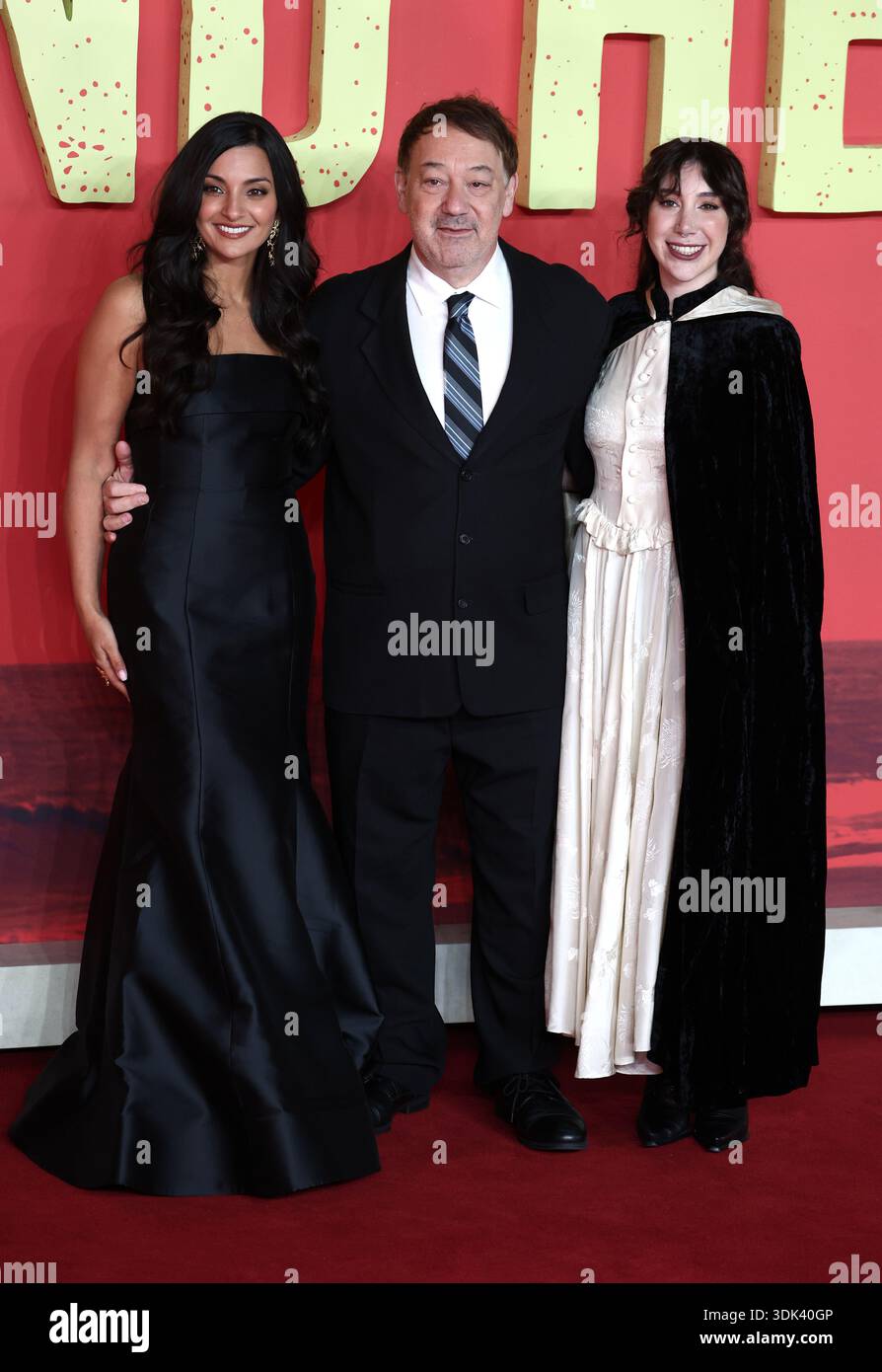 London, UK, 29th January 2026, Zainab Azizi, Sam Raimi and daughter ...